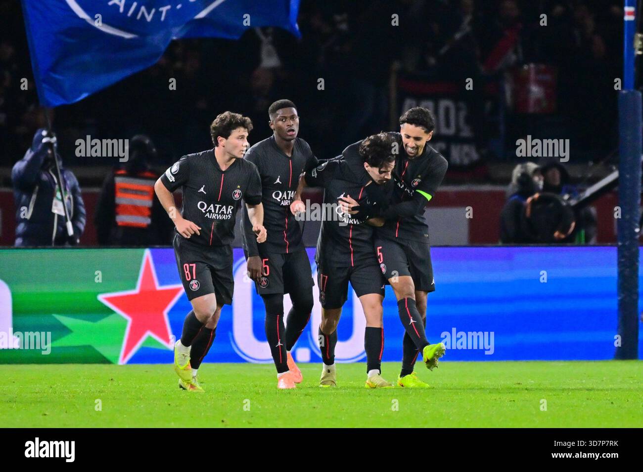 26th November 2025; Parc des Princes, Paris, France; Champions League ...
