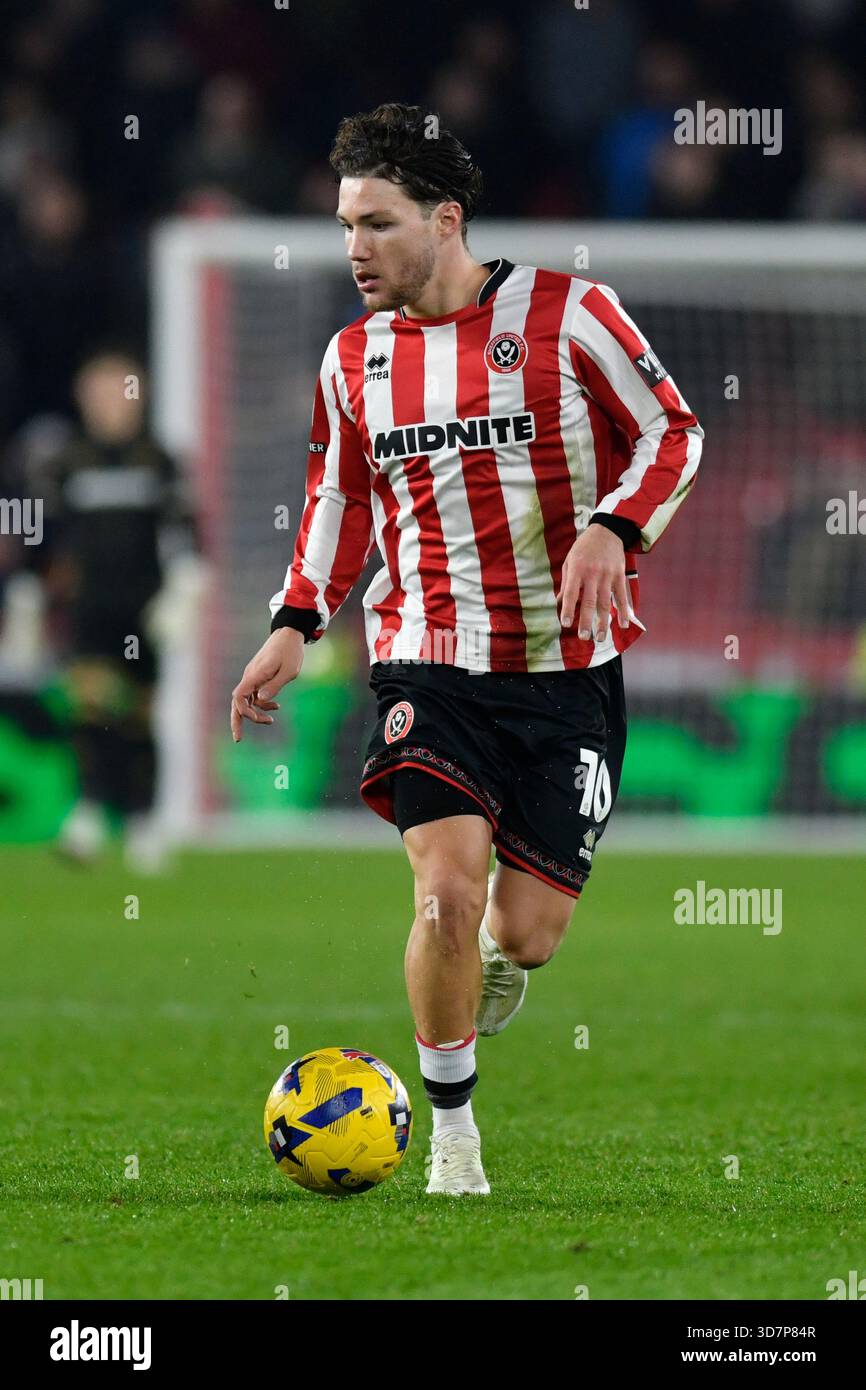 during the Sheffield United v Portsmouth EFL Sky Bet Championship match ...