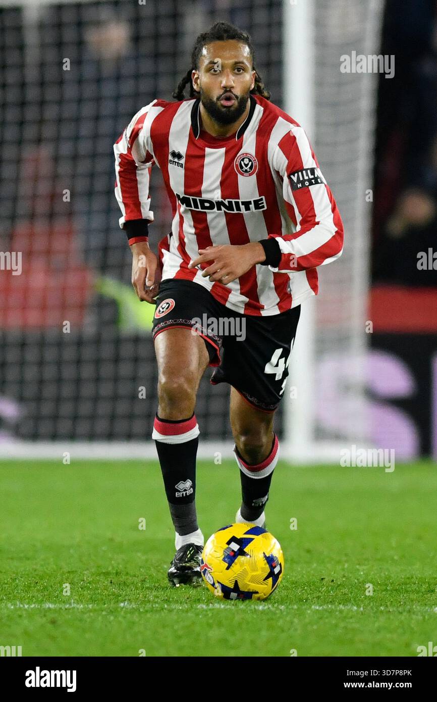during the Sheffield United v Portsmouth EFL Sky Bet Championship match ...