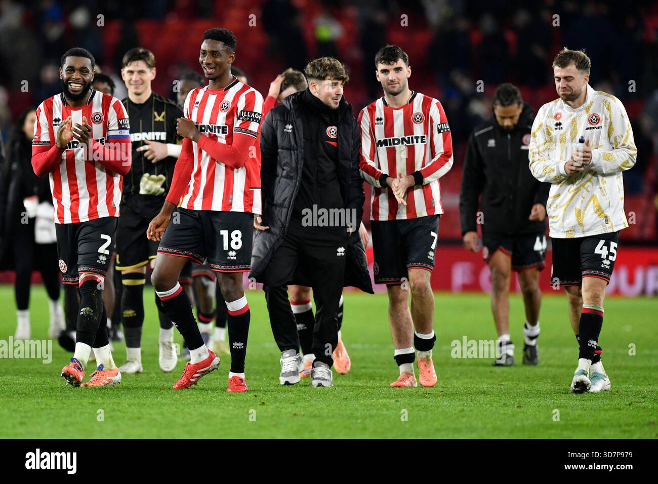 during the Sheffield United v Portsmouth EFL Sky Bet Championship match ...