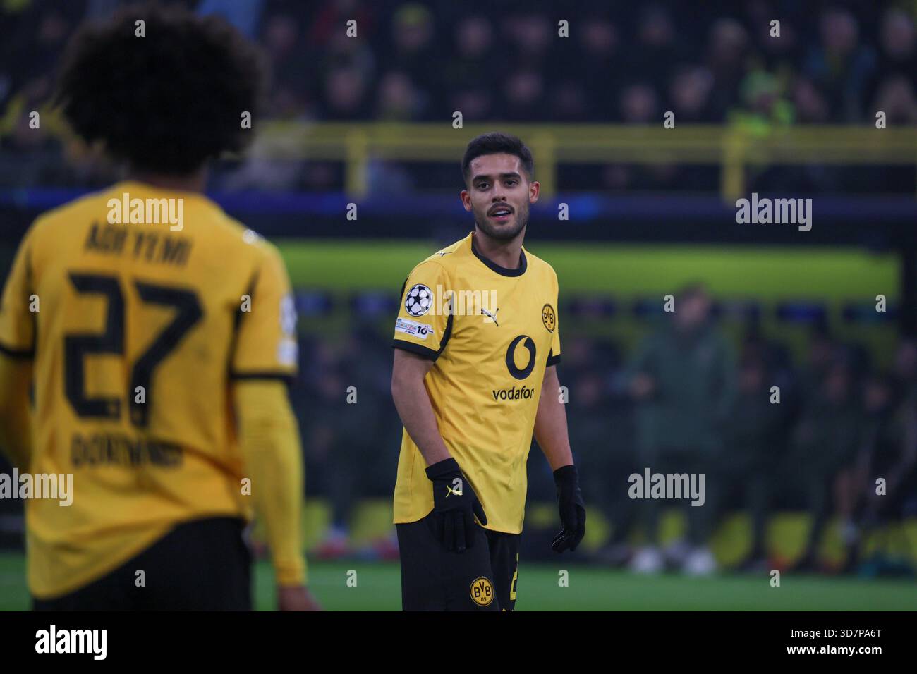 Dortmund, Germany November 25, 2025: Champions League - 2025/2026 - Borussia Dortmund vs. FC ...