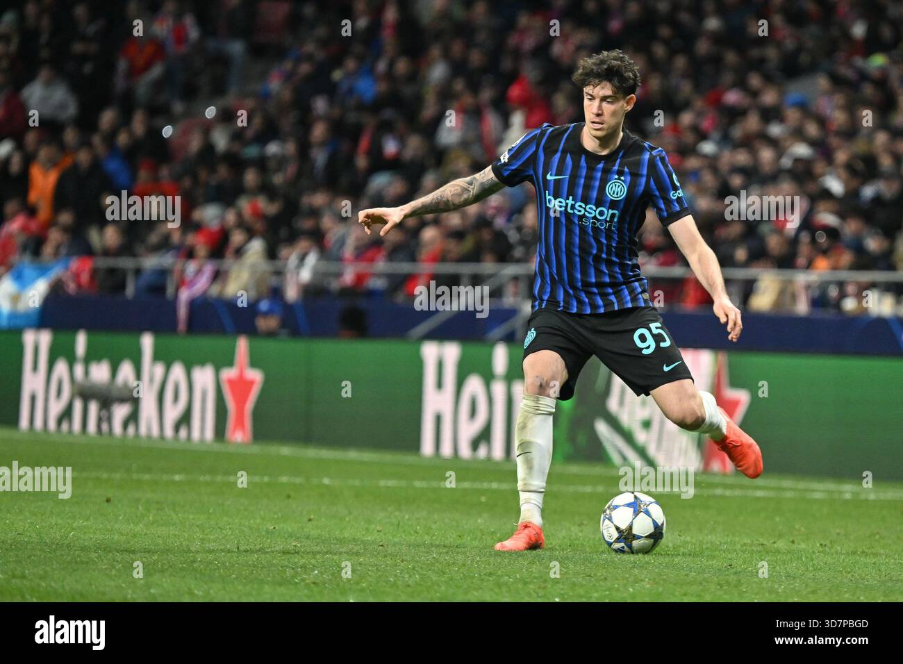 Alessandro Bastoni of Internazionale during UEFA Champions League match ...