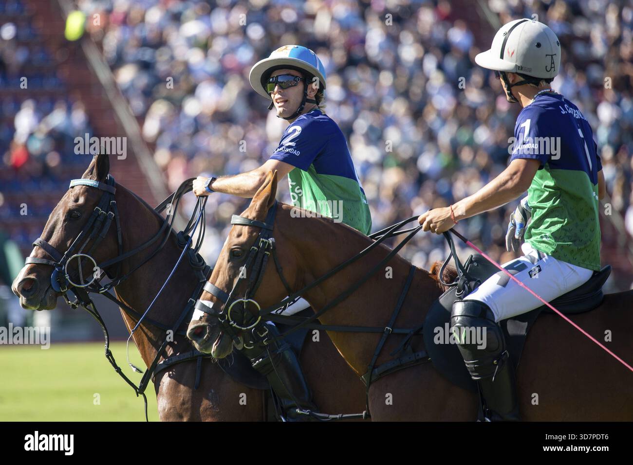 Polo players Adolfo Cambiaso called Poroto and Camilo Castagnola from ...