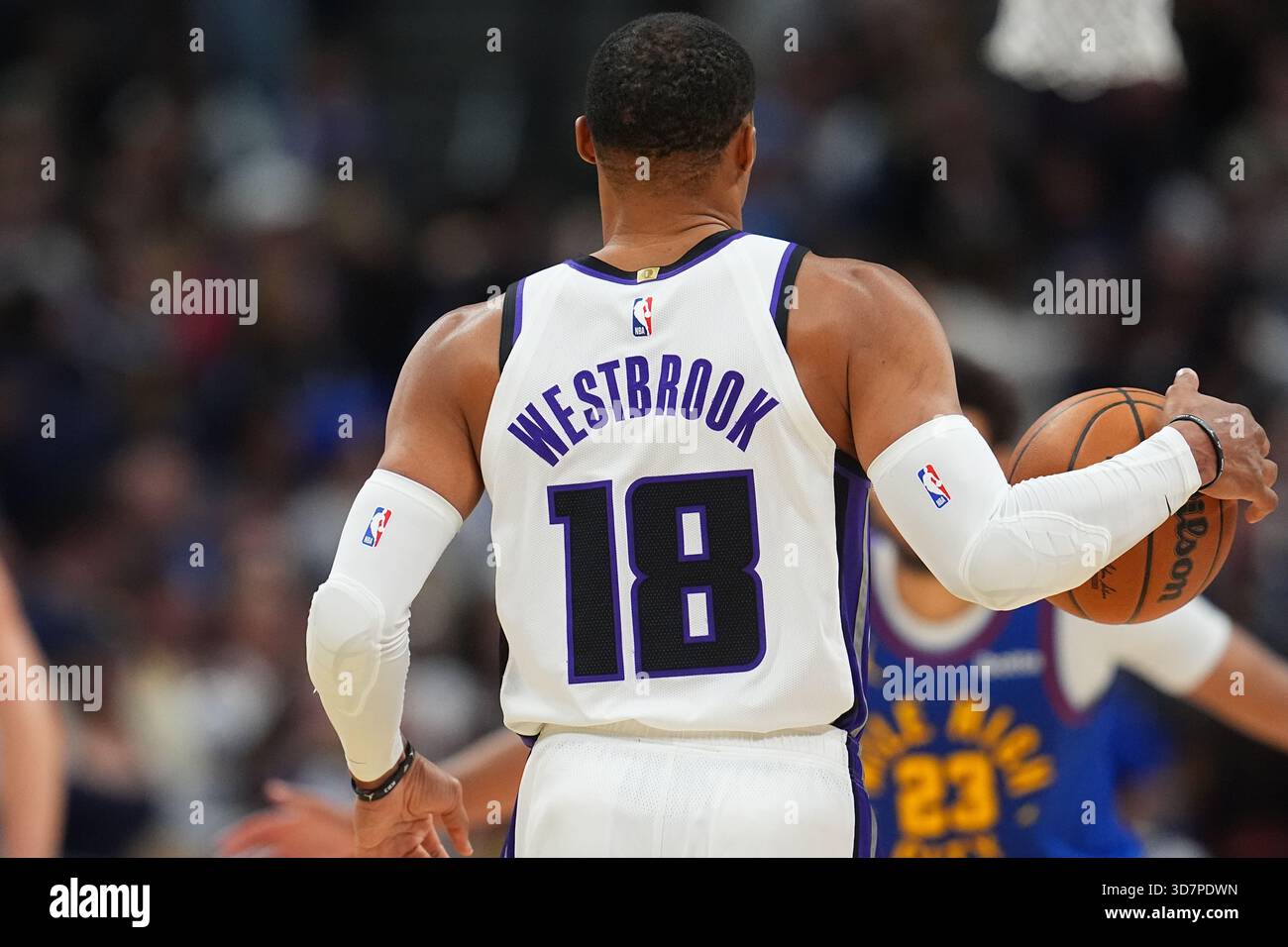 Sacramento Kings guard Russell Westbrook in the second half of an NBA ...