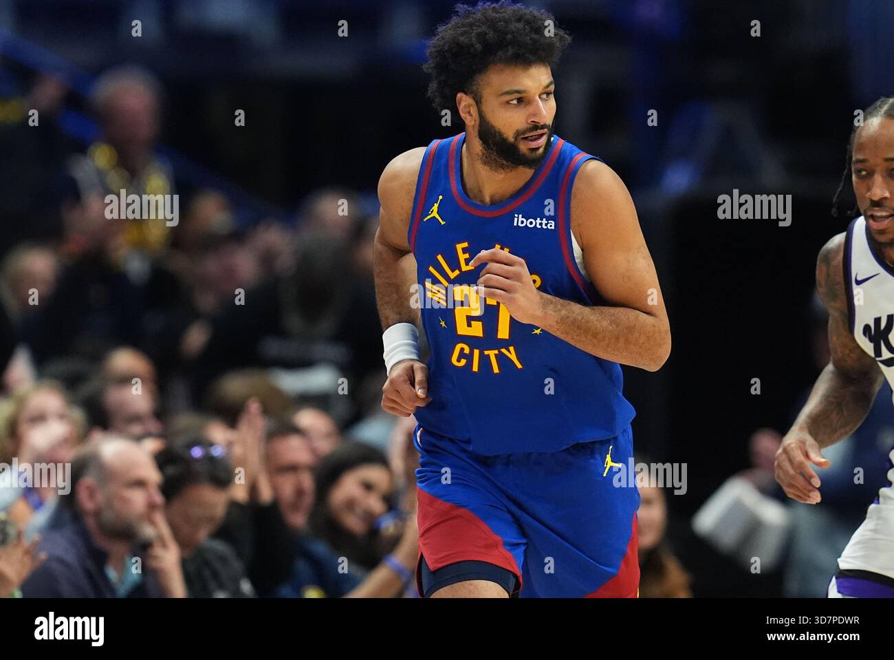 Denver Nuggets guard Jamal Murray (27) in the first half of an NBA ...