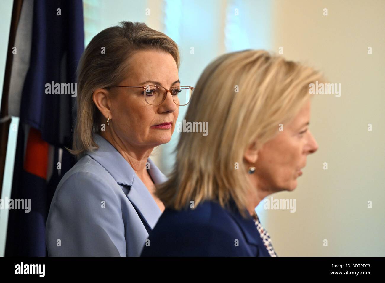 Shadow Minister for the Environment Angie Bell and Leader of the ...