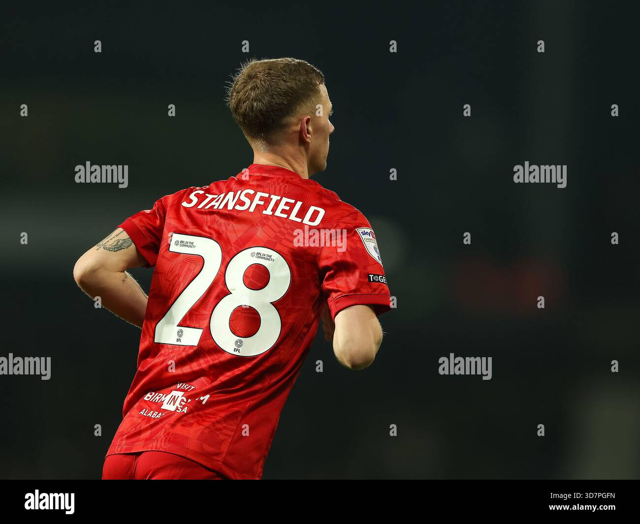 WEST BROMWICH, ENGLAND - NOVEMBER 26: Jay Stansfield of Birmingham City ...