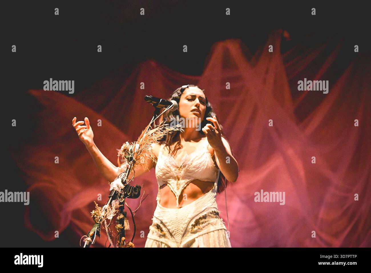 The Italian singer writer Carola Moccia better known as La Niña ...