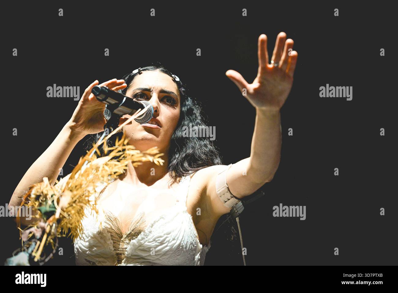 The Italian singer writer Carola Moccia better known as La Niña ...