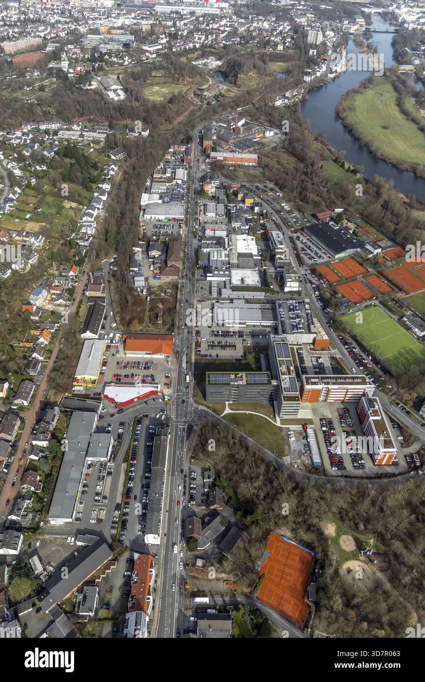 Duesseldorfer Strasse industrial park, between Lindgens-Fabrik, and ...