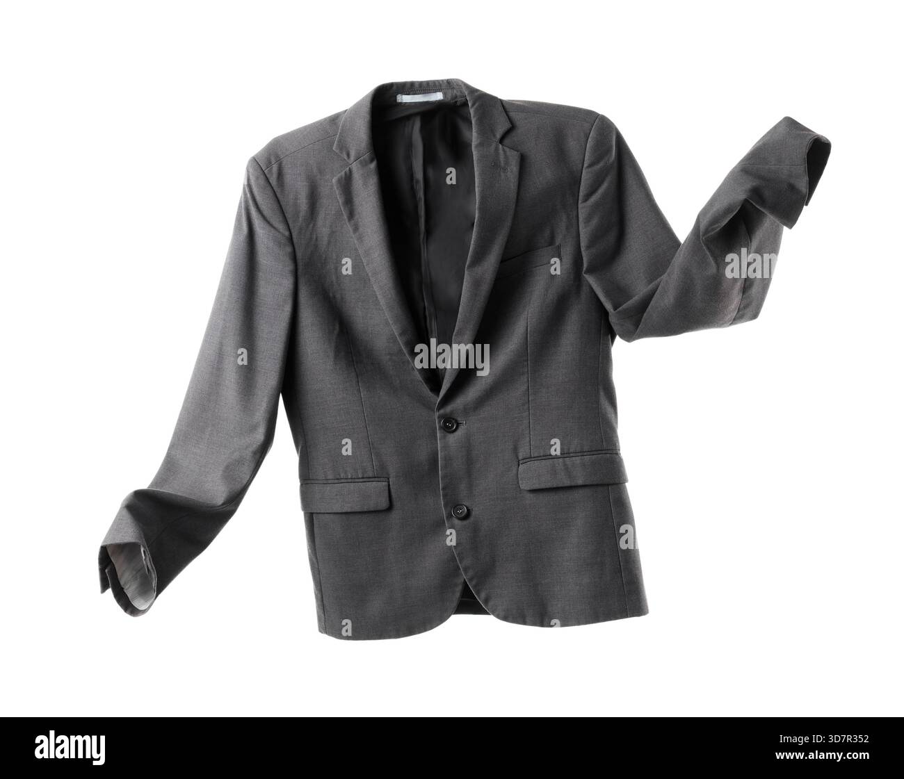 Black and grey jacket Cut Out Stock Images & Pictures - Alamy