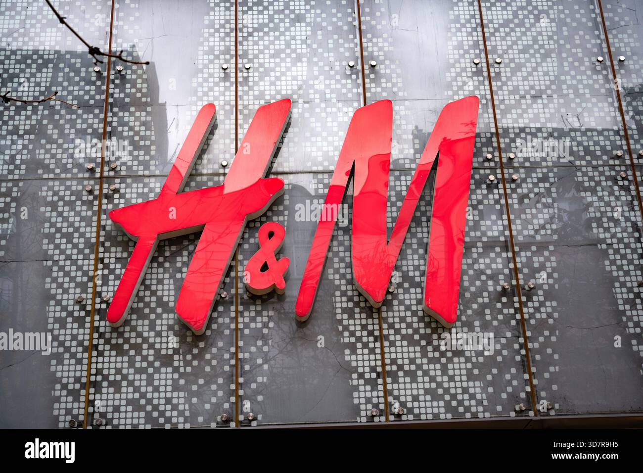 Logo for H & M Hennes & Mauritz AB known by its brand name H&M, a ...