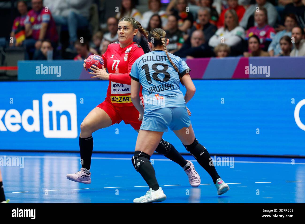 left-right: Aleksandra Vukajlovic (Serbia, 77) and Sabrina Golda Lamas ...