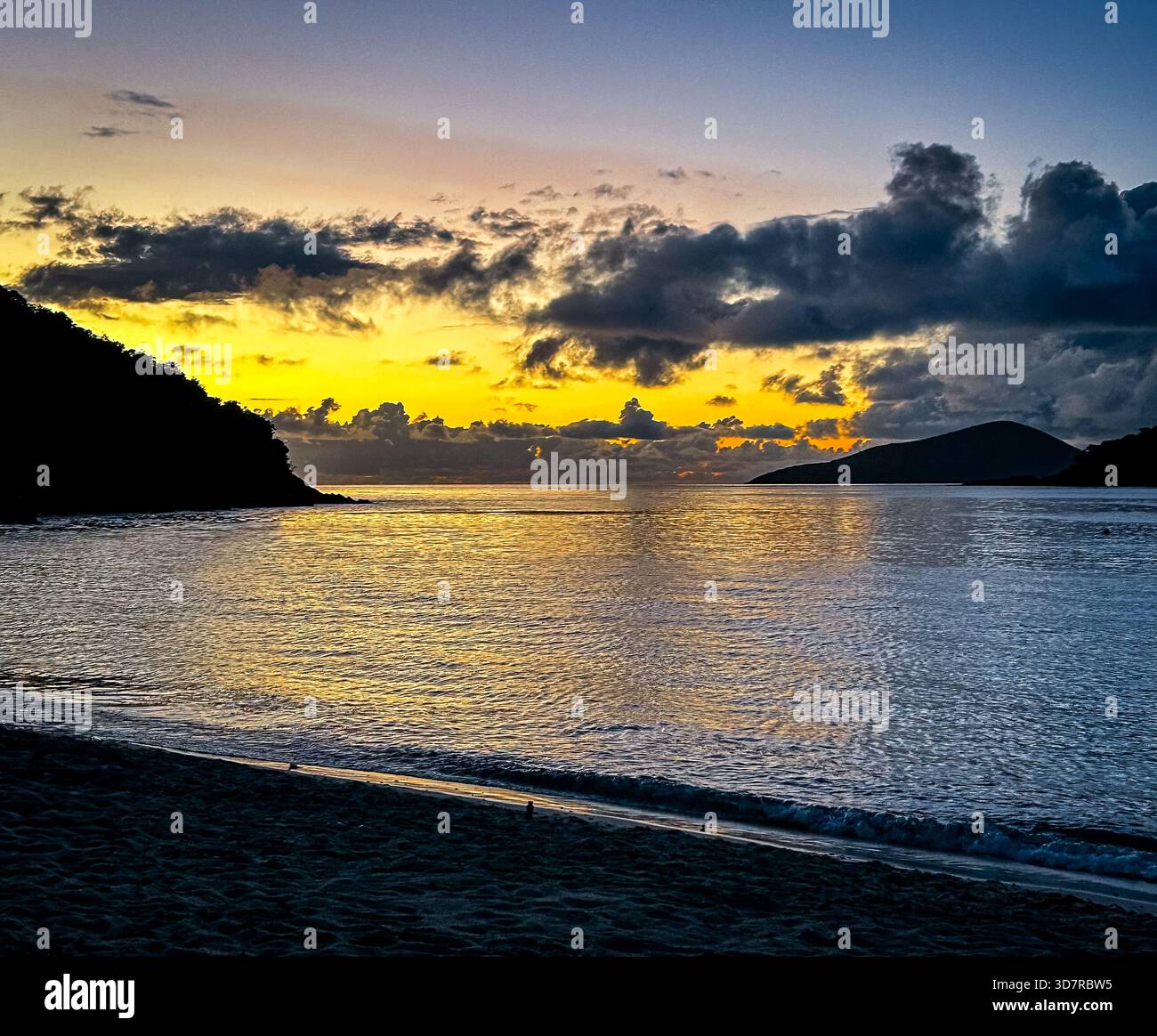 Coki Beach, St Thomas, US Virgin Islands Stock Photo - Alamy