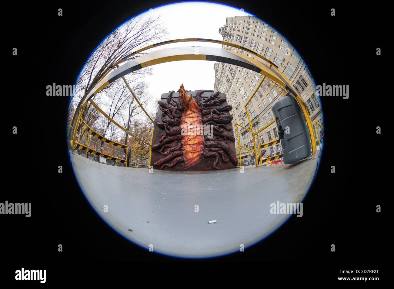 Stranger Things float constructed for 99th Macy's Thanksgiving Day ...