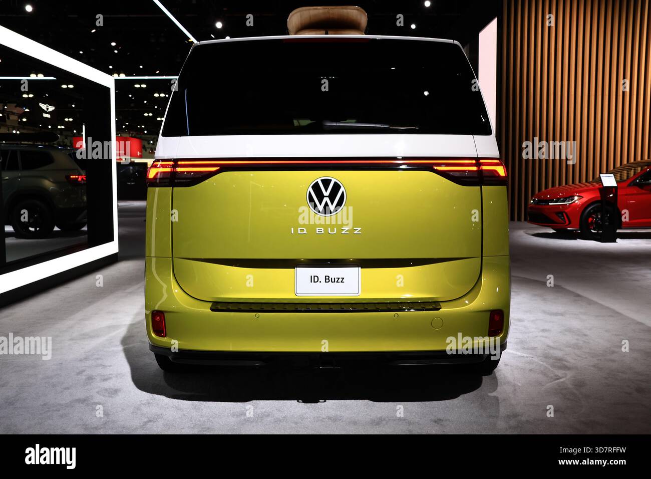 Volkswagen ID. Buzz at 2025 Los Angeles Auto Show. The LA Auto Show is ...