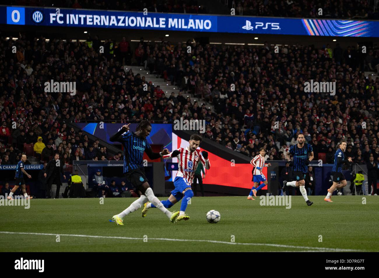 Alex Baena, Atletico Madrid player in action during the UEFA Champions ...
