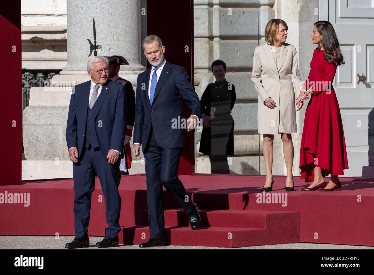 From left to right: President of the Federal Republic of Germany, Frank ...