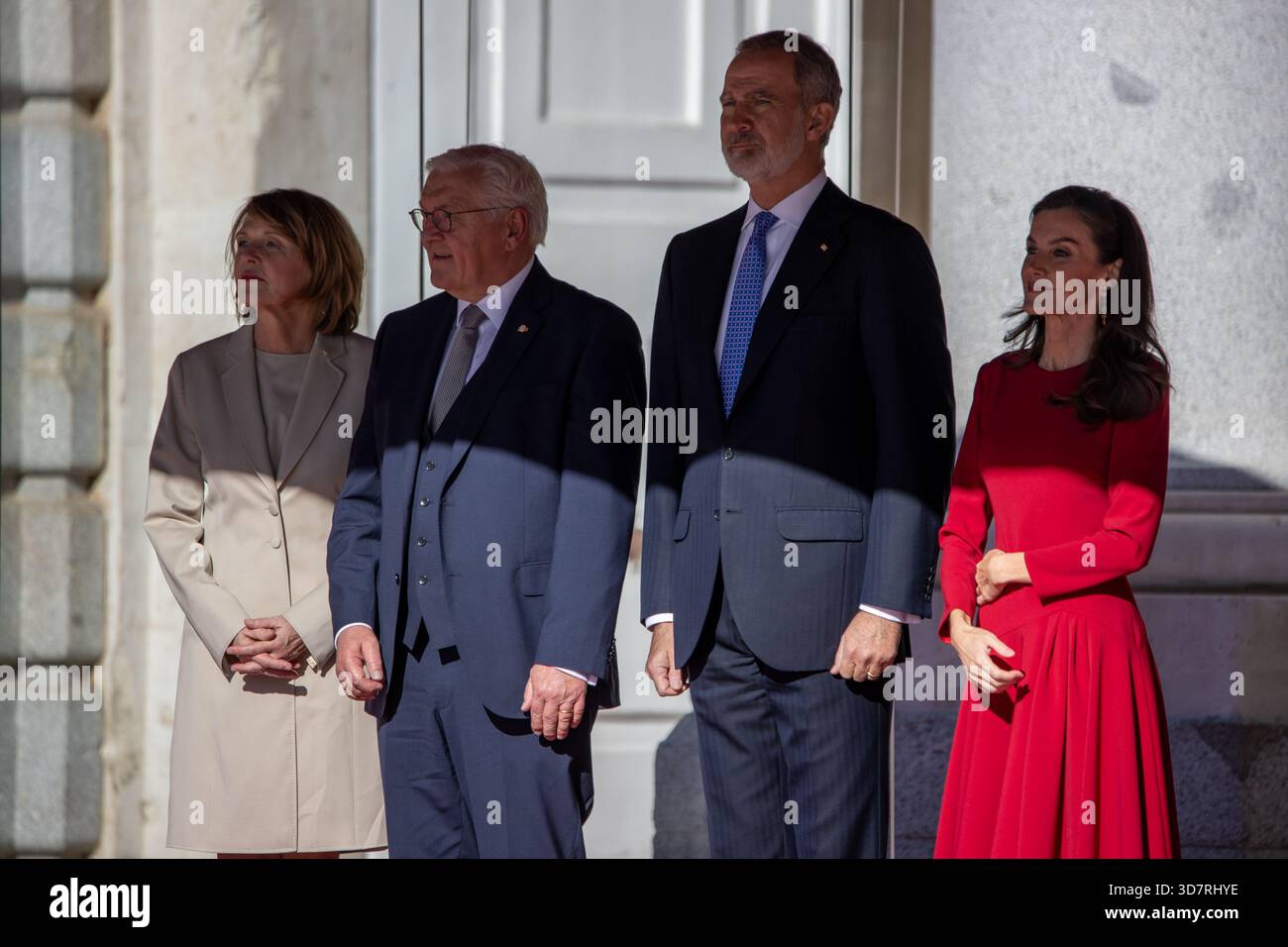 From left to right: German First Lady Elke Büdenbender, President of ...