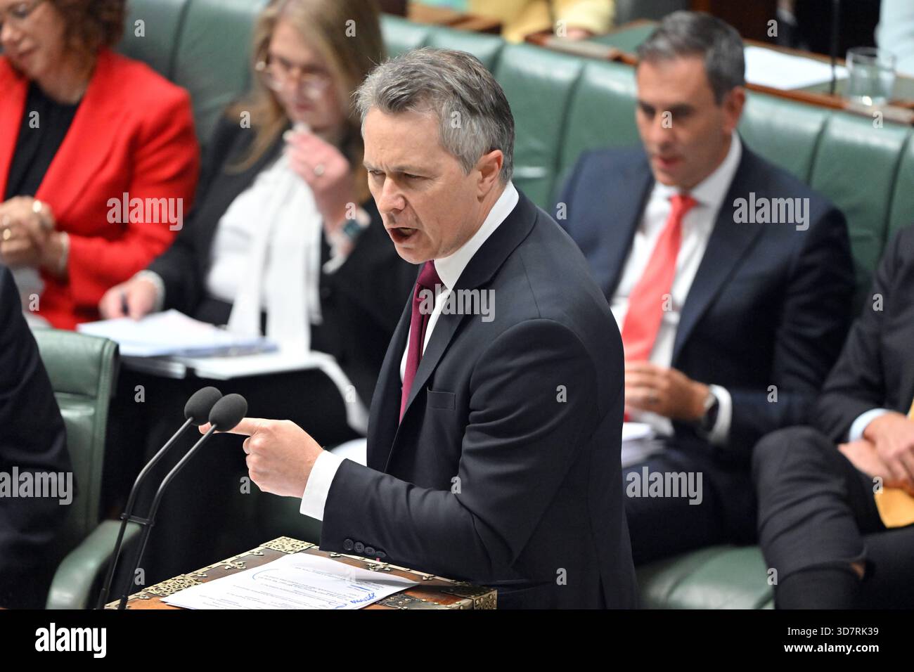 Minister for Education Jason Clare during Question Time in the House of ...