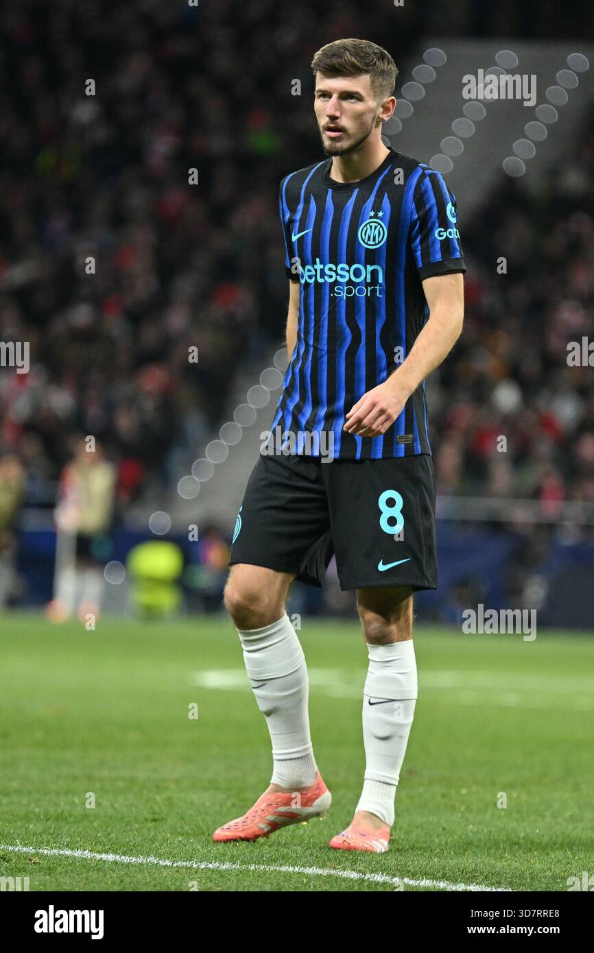 Petar Sucic of Internazionale seen during UEFA Champions League match ...