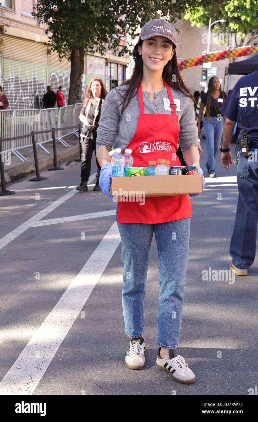 26 November 2025 - Los Angeles, California - Cailey Cowan. 2025 Thanks ...