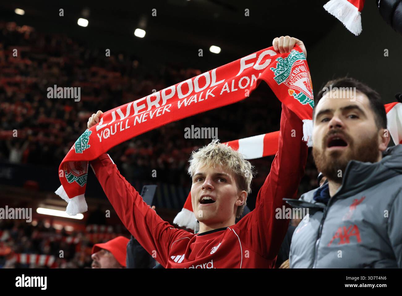 26th November 2025; Anfield, Liverpool, Merseyside, England; UEFA ...