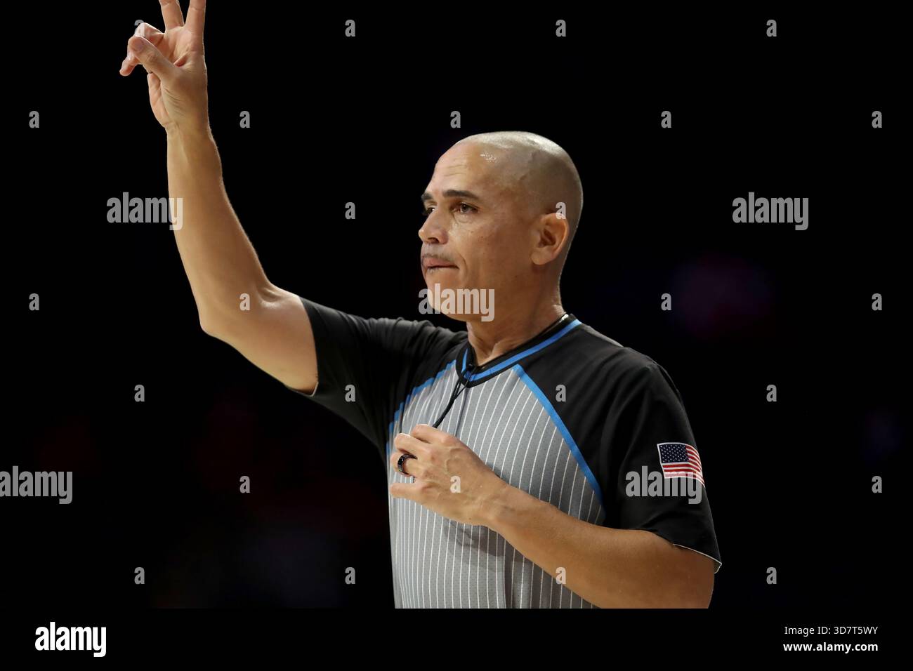 TUCSON, AZ - NOVEMBER 25: Referee Kenneth Nash during a women's ...