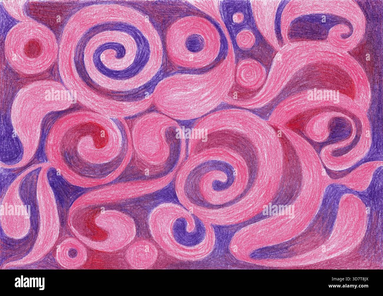 Pattern of delicate teardrop shapes hi-res stock photography and images ...