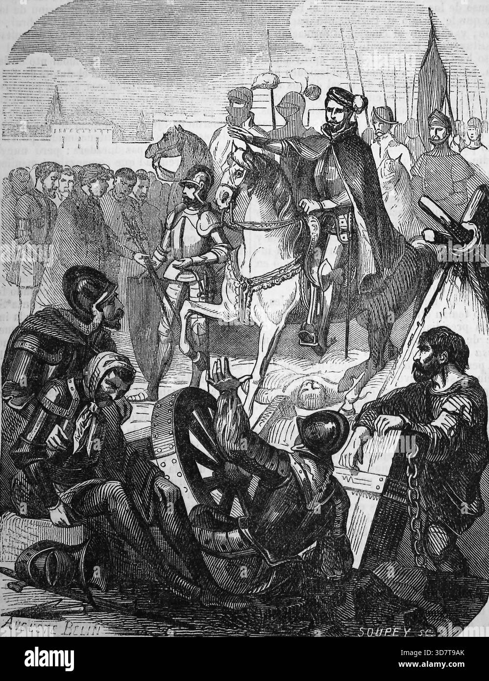 The defeat of the Spanish (Imperial) forces at Metz. Rise of French ...