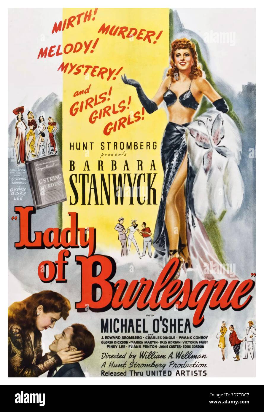 BARBARA STANWYCK in STRIPTEASE LADY (1943) -Original title: LADY OF ...