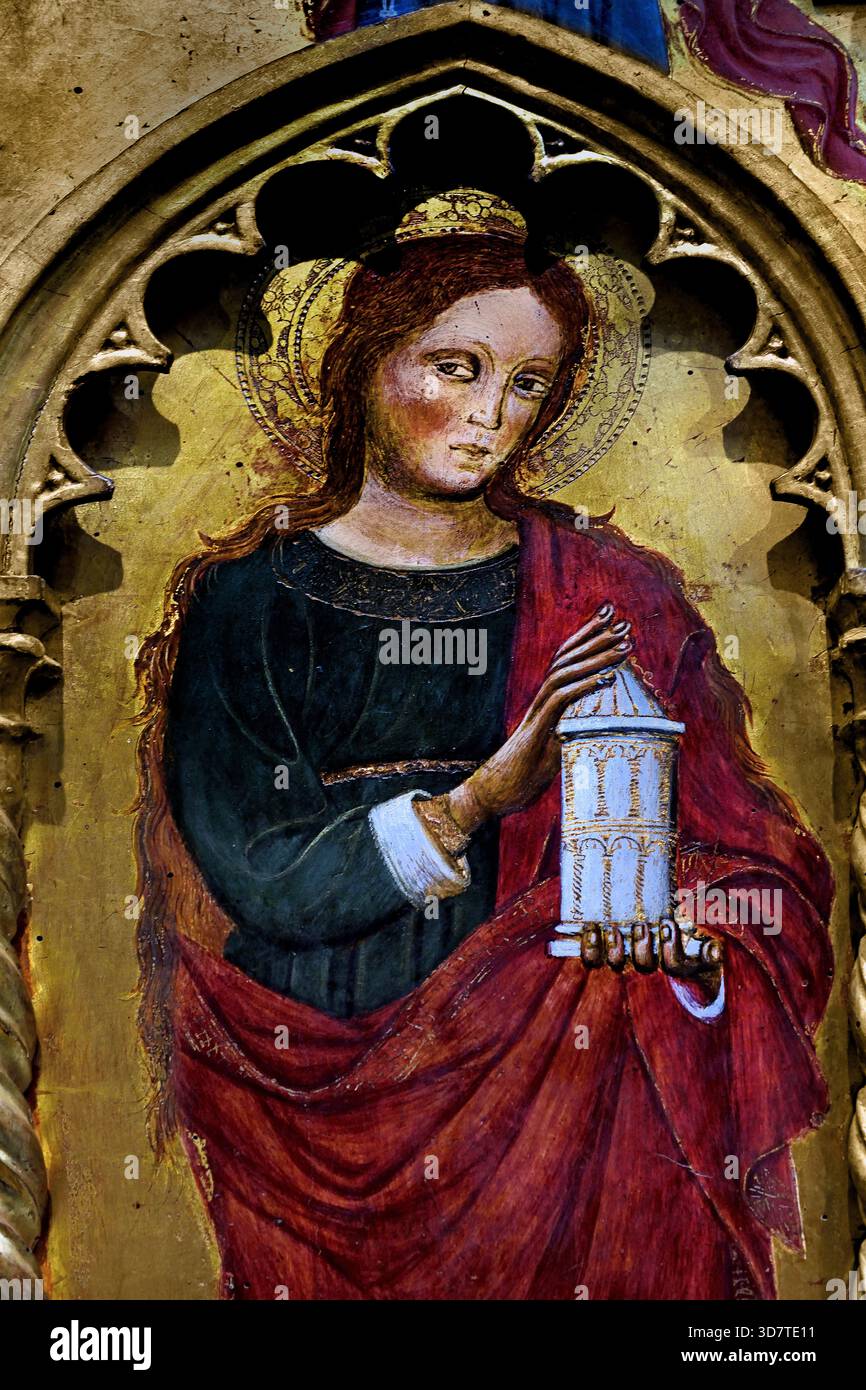 Jesus and mary by michele di matteo hi-res stock photography and images ...