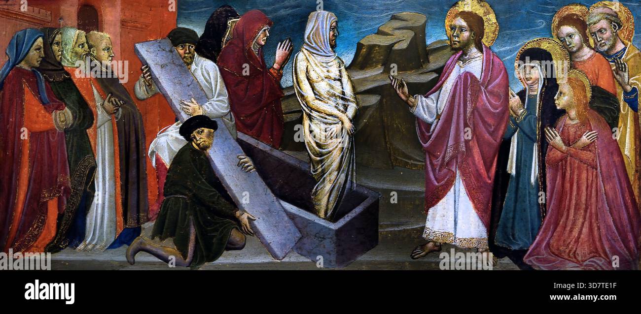 Polyptych and Jesus and Mary by Michele di Matteo 1410 -1469, 14th ...