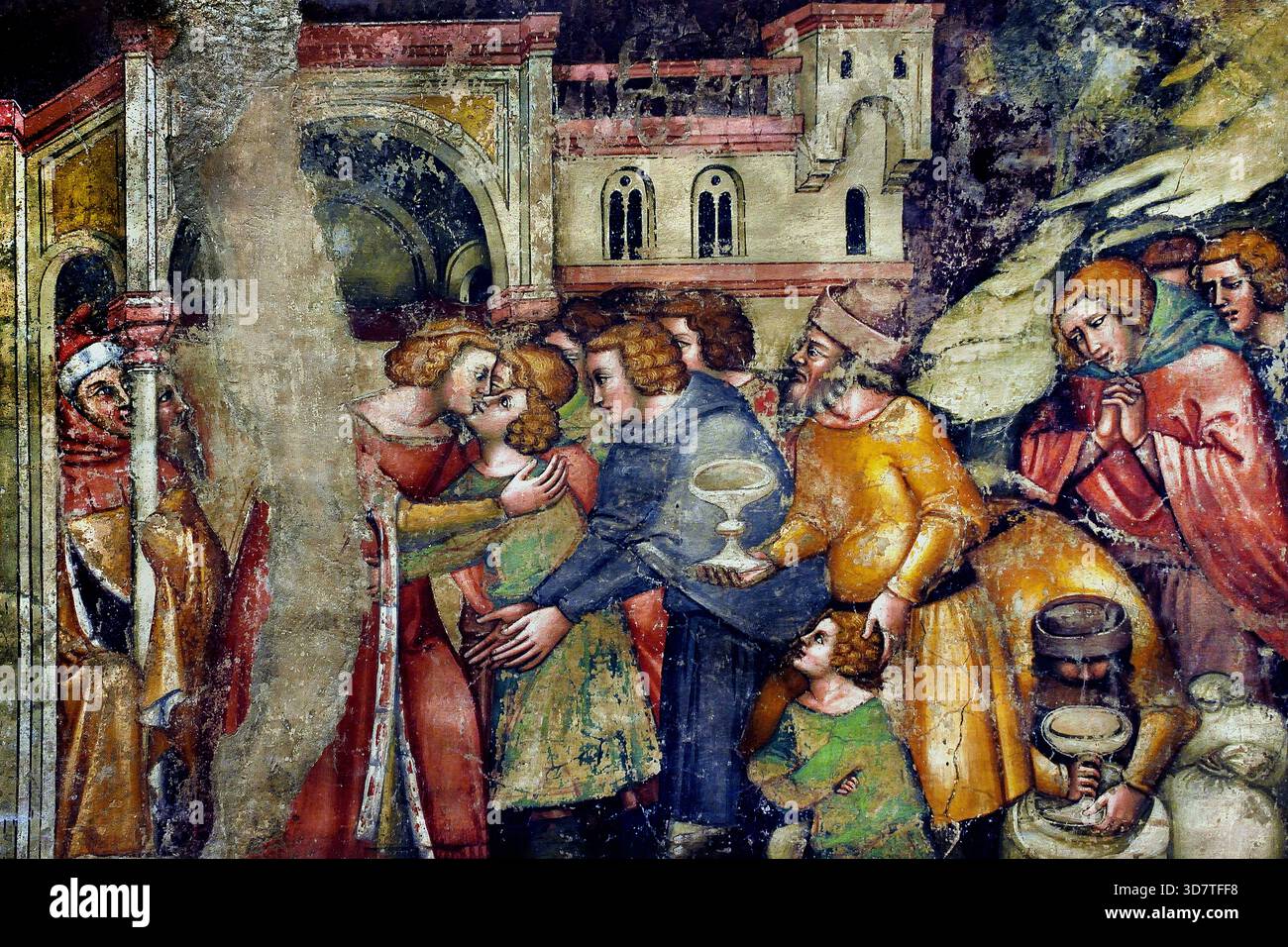 Joseph's story Old Testament Frescoes, by Simone dei Crocifissi, from ...
