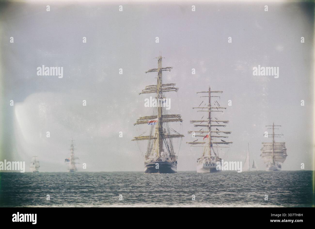 Naval vessels sail in hi-res stock photography and images - Alamy