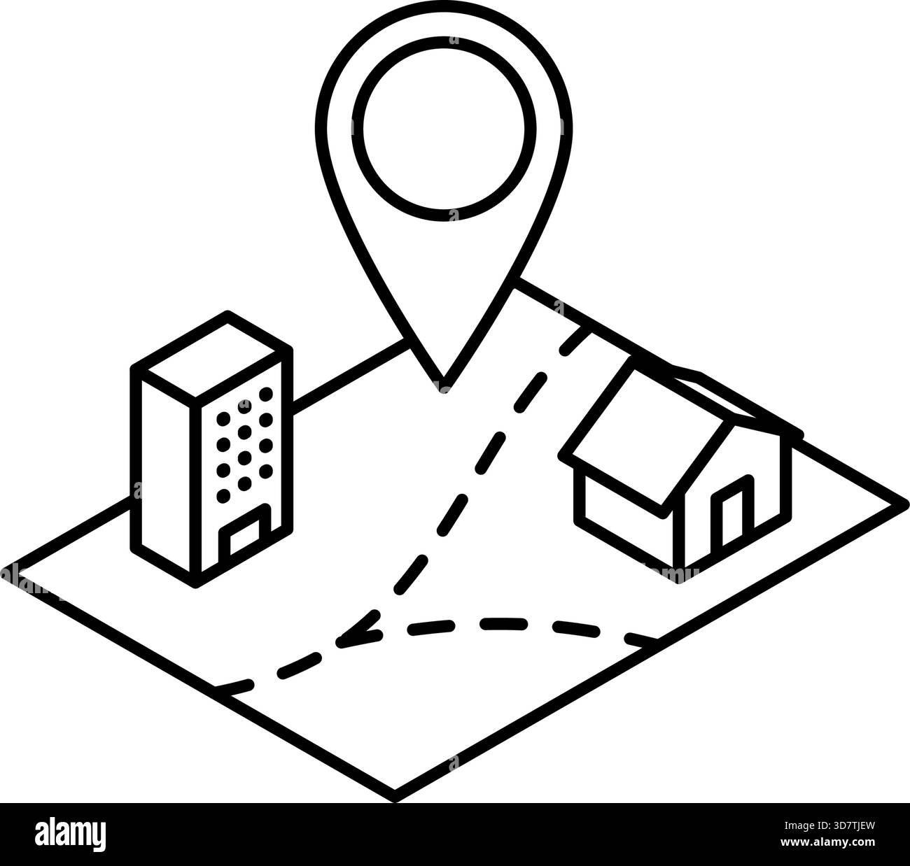 Property marker Black and White Stock Photos & Images - Alamy