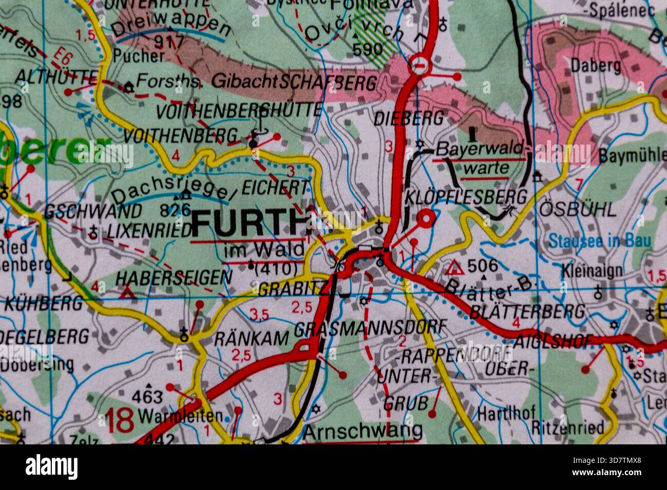 Map of furth hi-res stock photography and images - Alamy
