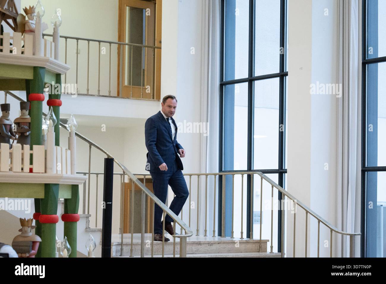 27 November 2025, Saxony, Dresden: Alexander Dierks (CDU), President of ...
