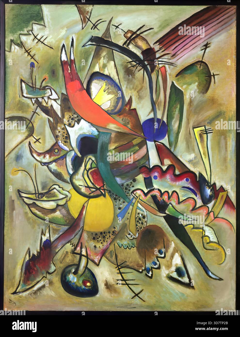 Picture with Points, 1919 by Wassily Kandinsky Stock Vector Image & Art ...