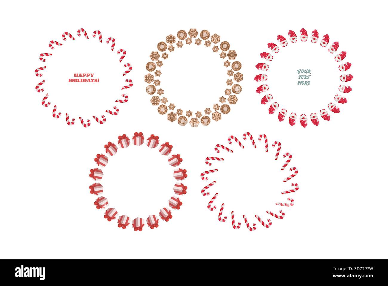 Festive christmas background face Stock Vector Images - Alamy