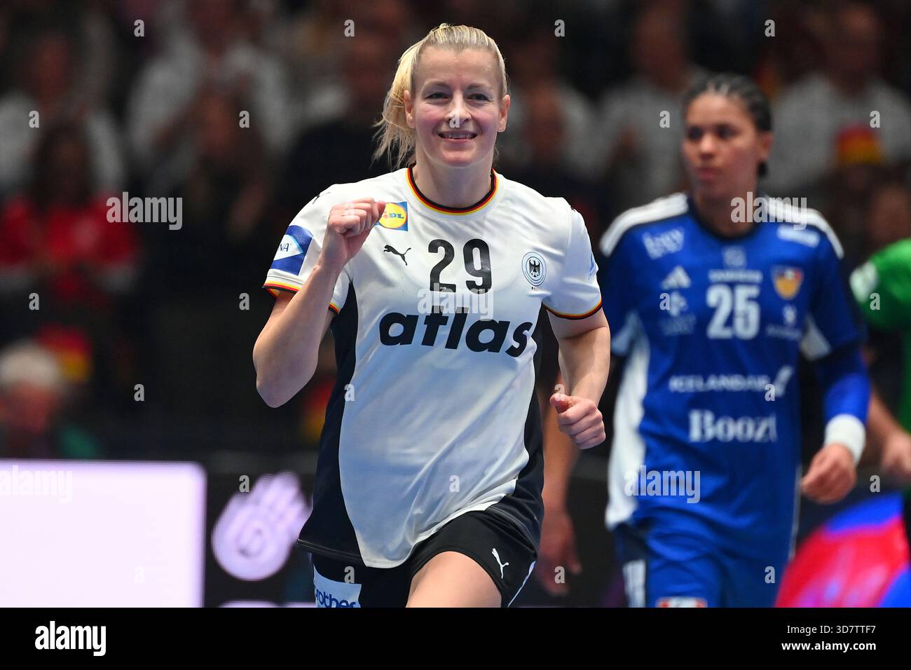 Antje DOELL (GER), Rejoicing, Joy, Excitement, Action, Single shot, cropped close-up, half ...