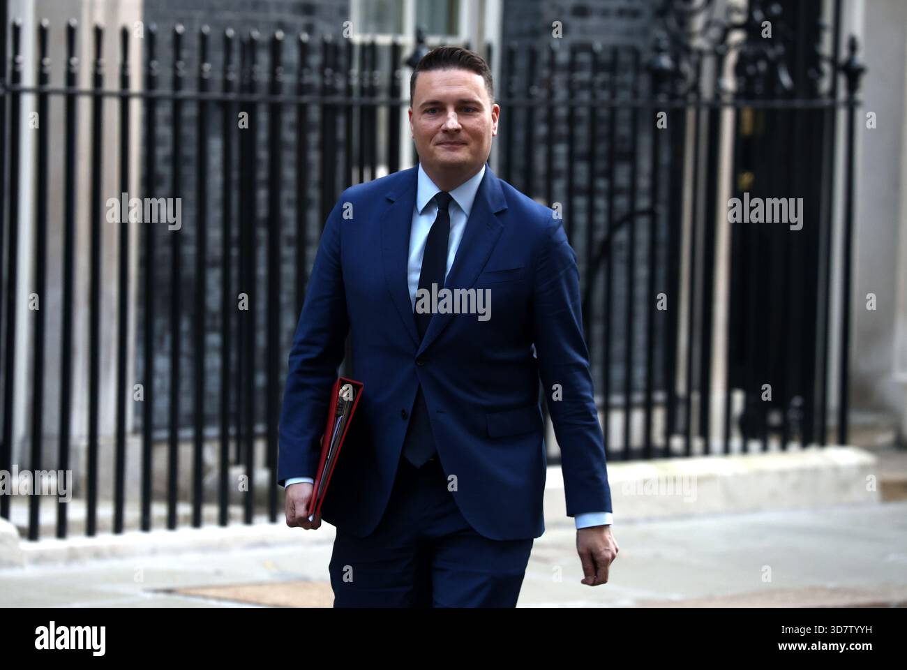 British Secretary of State for Health and Social Care Wes Streeting ...