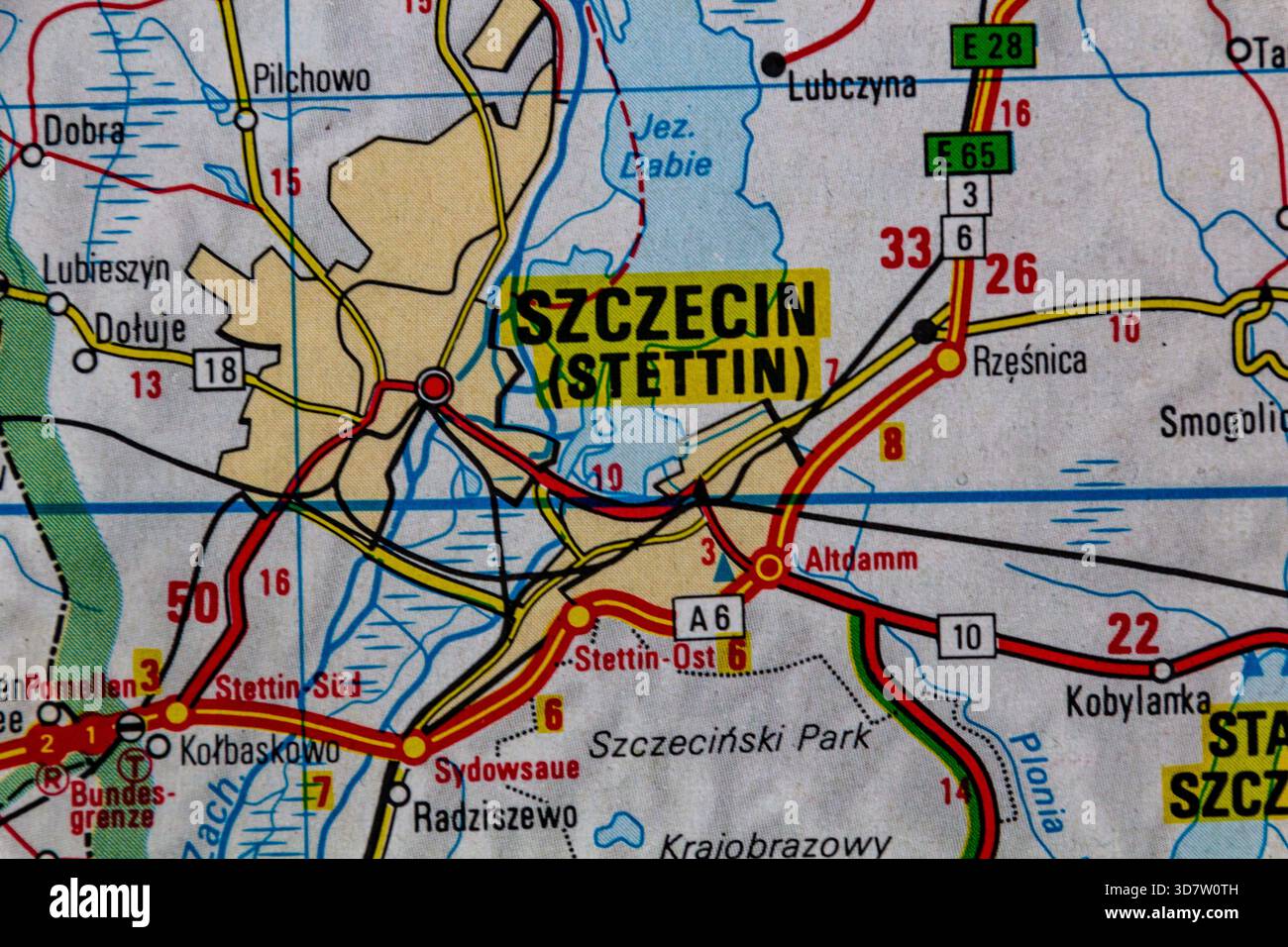 Szczecin poland on road hi-res stock photography and images - Alamy