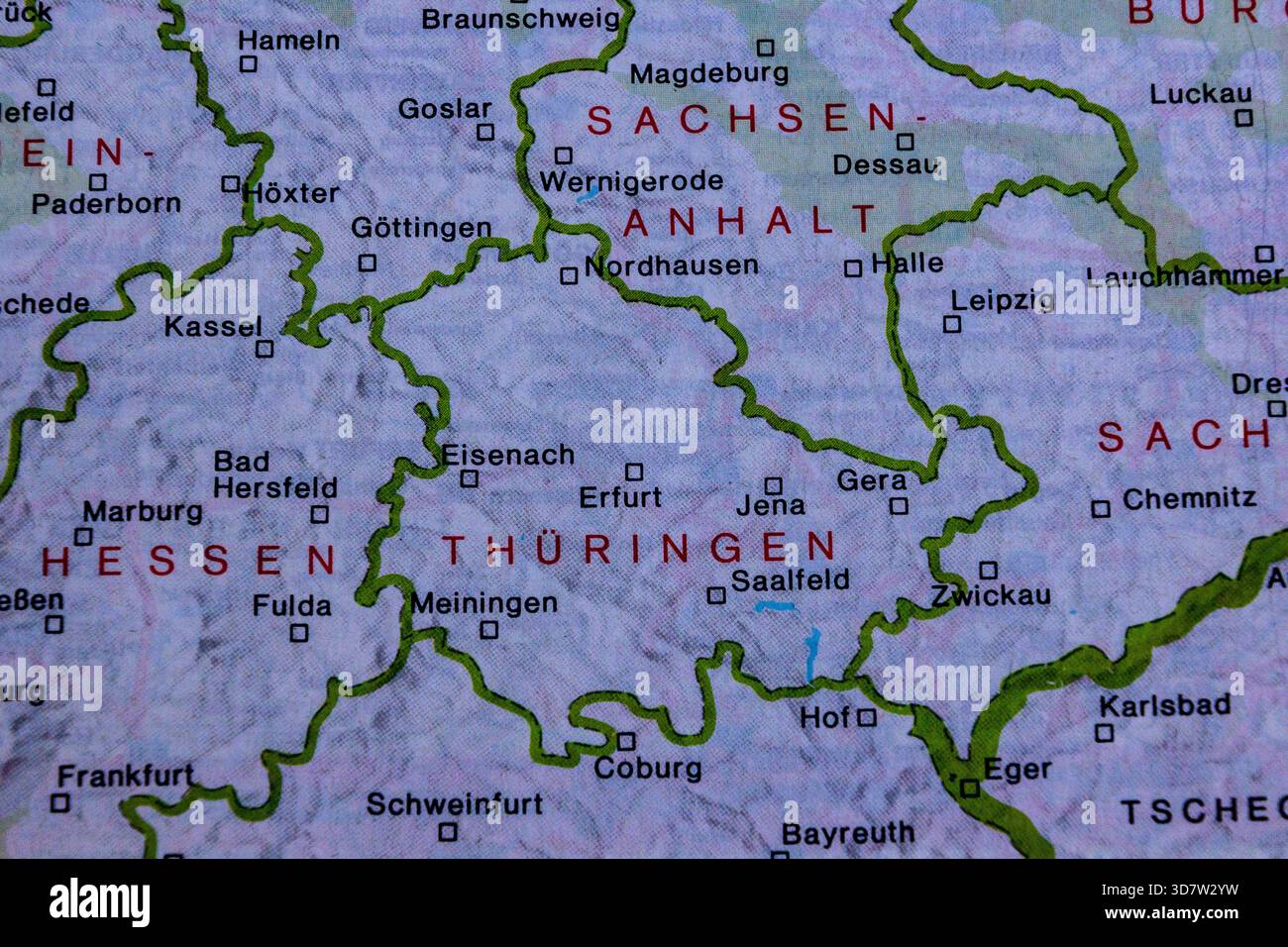 Thuringia border hi-res stock photography and images - Alamy