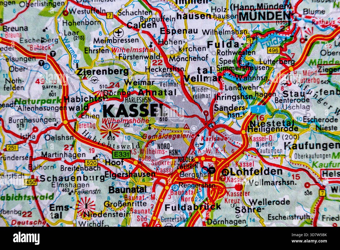 Kassel germany on road hi-res stock photography and images - Alamy