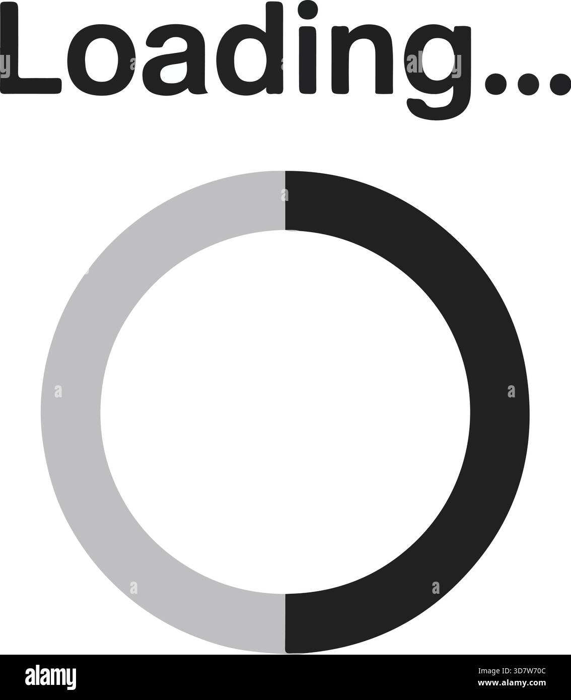 Internet buffering Cut Out Stock Images & Pictures - Alamy