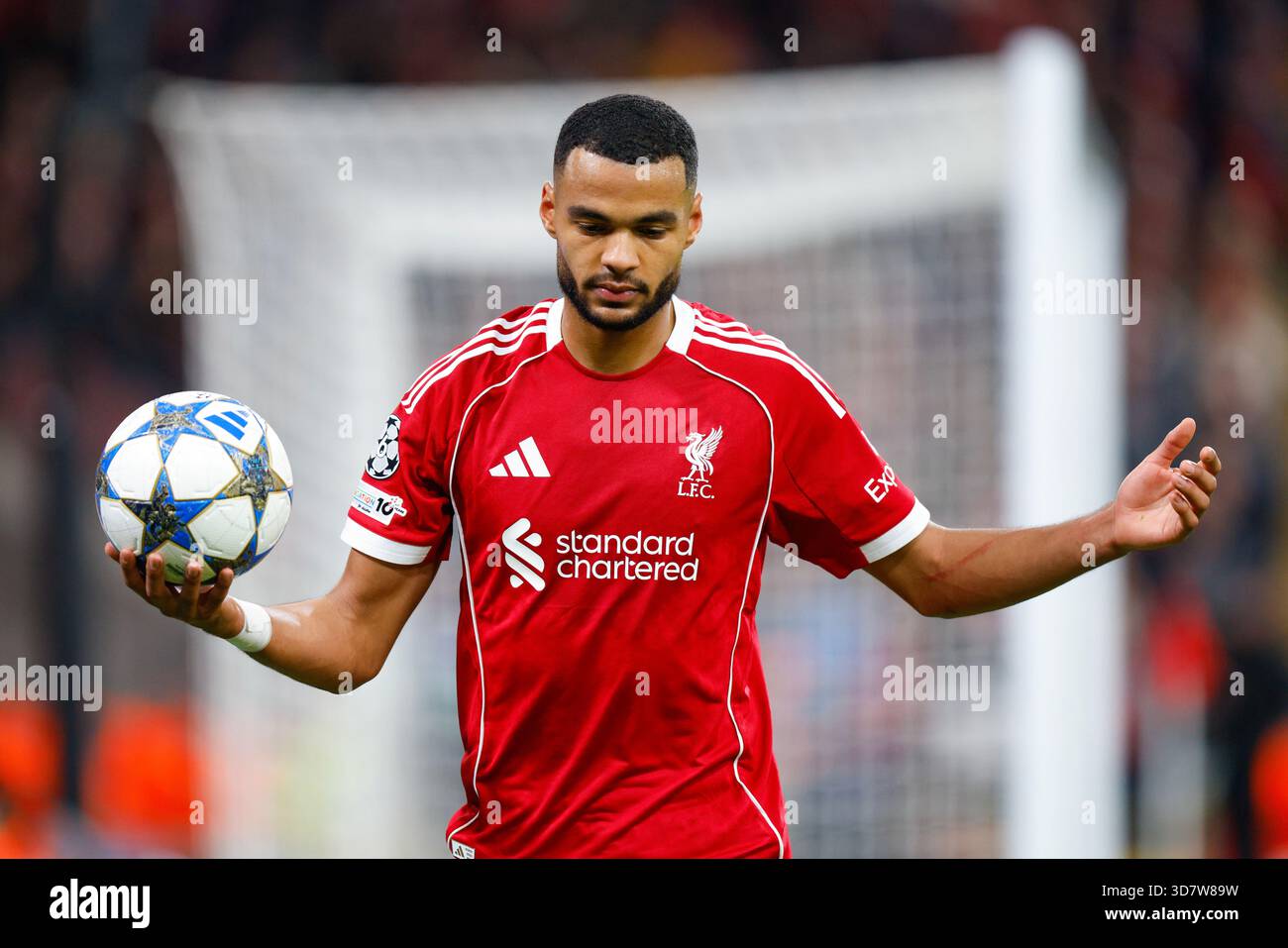 Liverpool, England, 26th November 2025. Cody Gakpo of Liverpool during ...