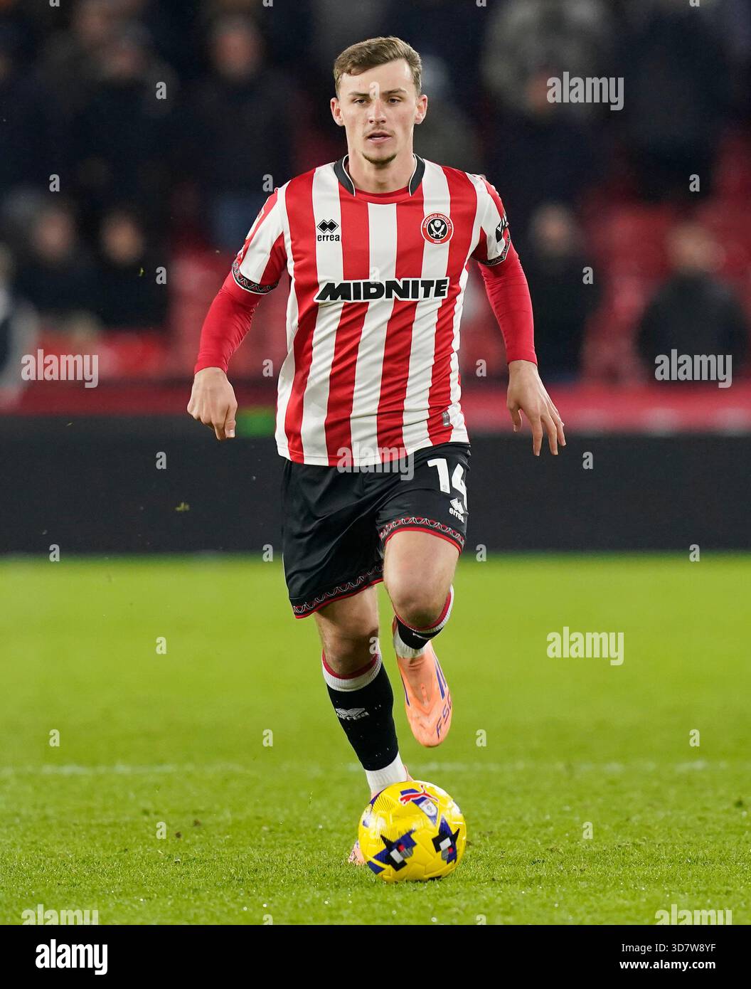 Sheffield, England, 26th November 2025. Harrison Burrows of Sheffield ...