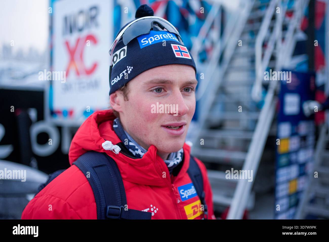 Ruka, Finland 20251127. Edvard Sandvik is in Ruka for the World Cup ...