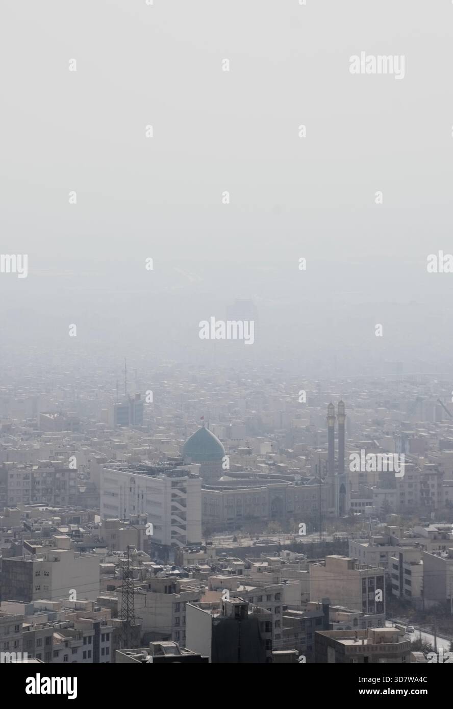 The capital Tehran is shrouded in air pollution, Iran, Thursday, Nov ...